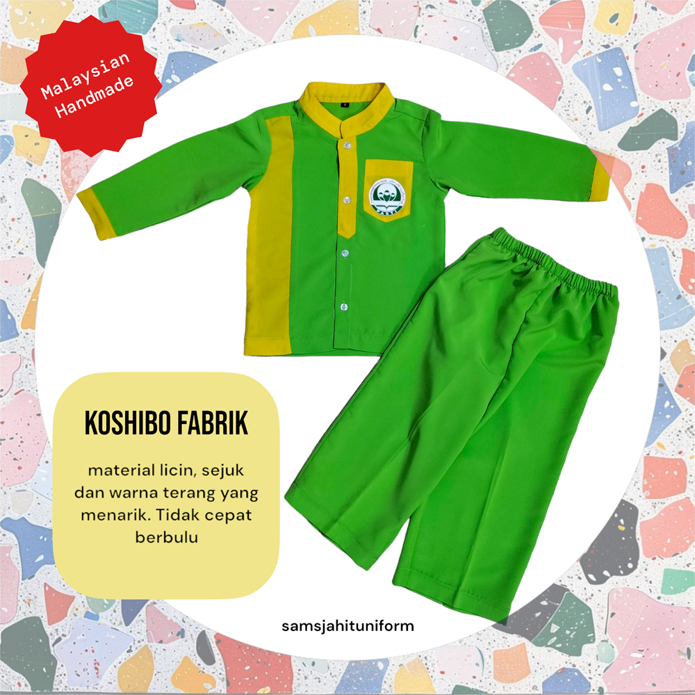 Baju Tadika Pasti Lelaki koshibo licin dan selesa jahitan premium ...