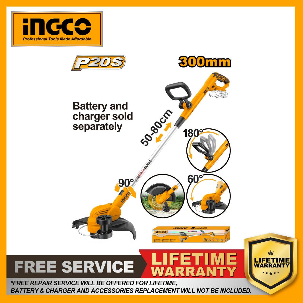 INGCO Cordless grass trimmer CGTLI20328 | Shopee Malaysia