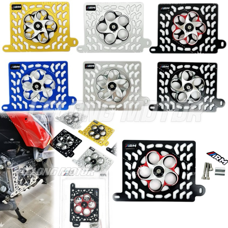 ARM NMAX V1 V2 NVX V1 V2 RADIATOR COVER COOLANT NET COVER ALLOY ...