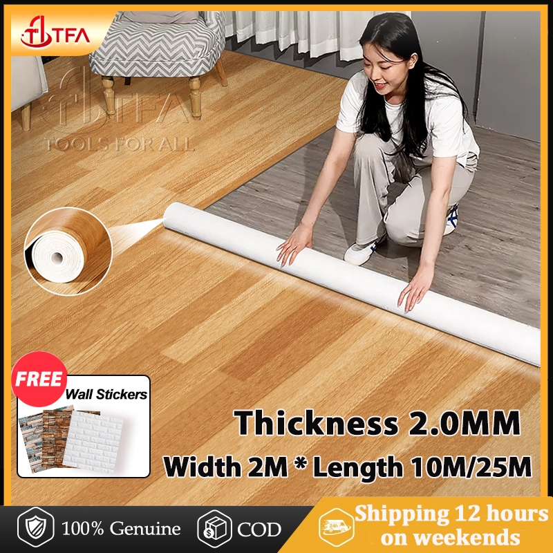 Tikar Getah Tebal 25meter VINYL FLOORING Suitable For All Kinds of ...