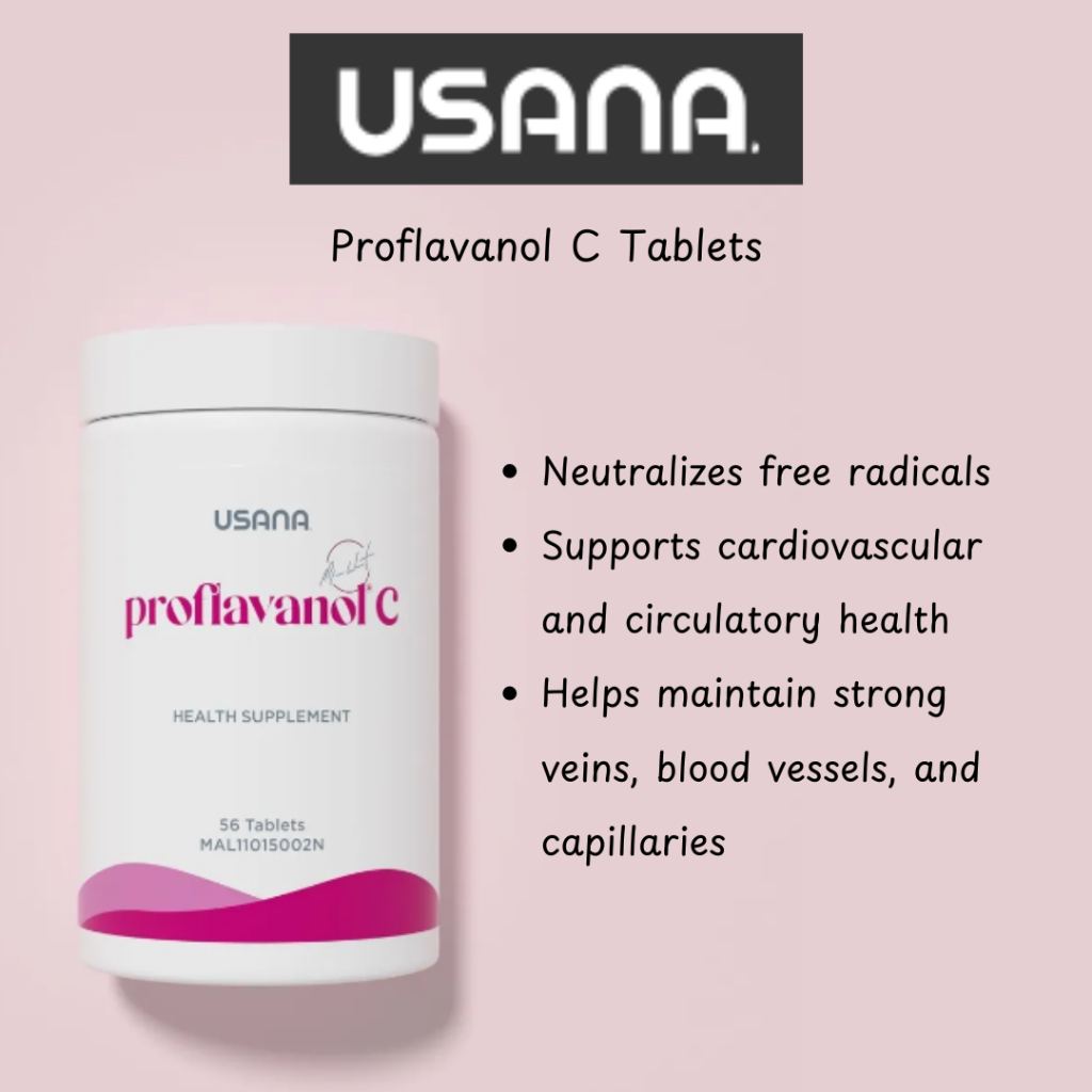 🔥 USANA PROFLAVANOL C [Exp 12/25] 葡萄籽精华 C 56'S 🔥 ORIGINAL & READY STOCK ...