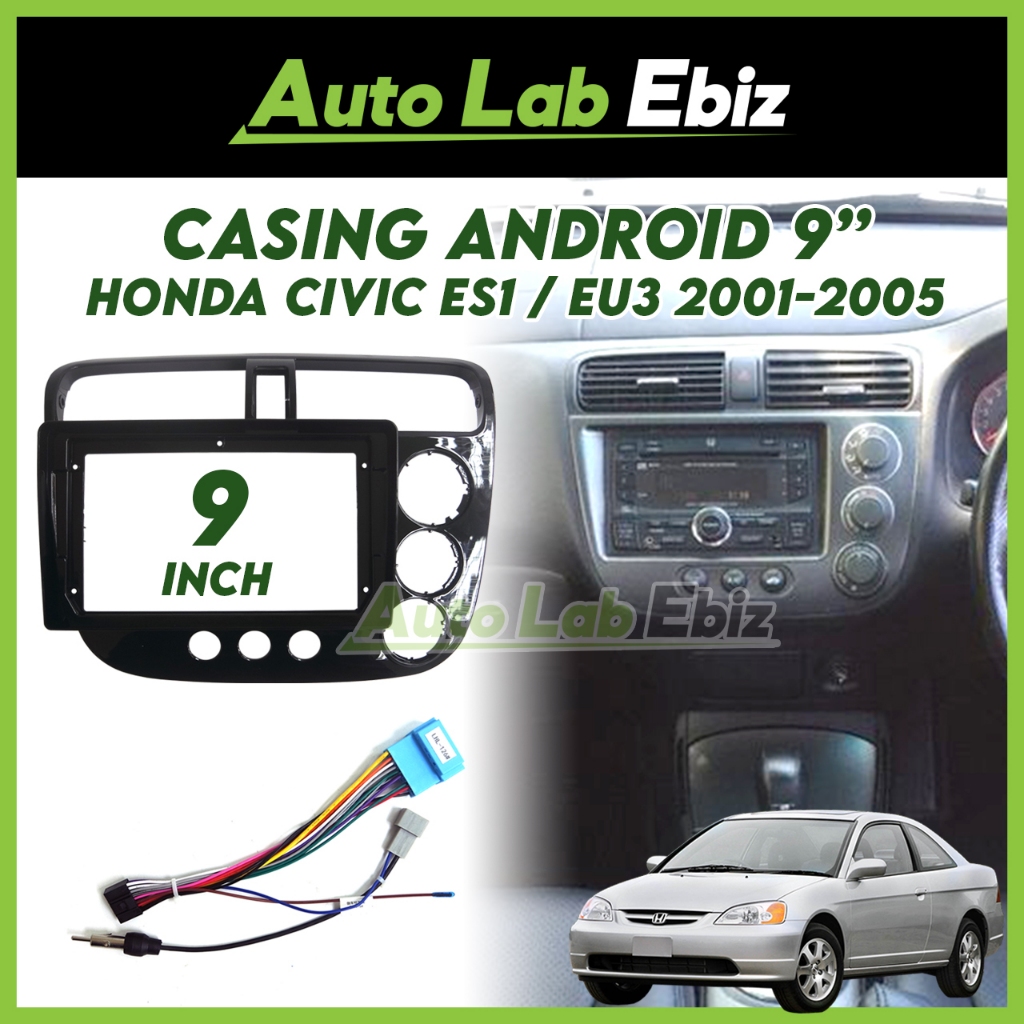 HONDA CIVIC ES1 / EU3 2001-2005 Android Player Casing 9" inch with ...