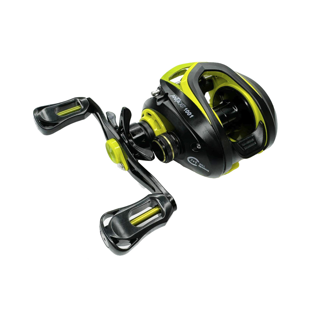ORI AWASHIMA fishing reel ANTACAST 1001 / 1001HG Baitcasting Fishing ...