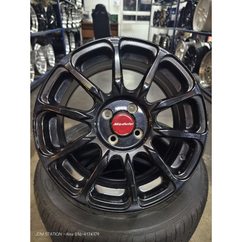 MODULO WHEELS 16inc RIM JAZZ CITY FIT MYVI VIOS | Shopee Malaysia