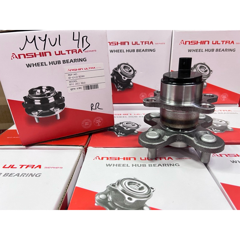PERODUA MYVI LAGI BEST & ICON ANSHIN ULTRA WHEEL BEARING REAR/DURABLE ...