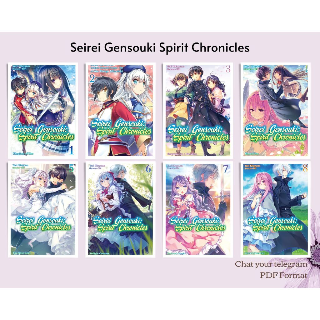 Seirei Gensouki Spirit Chronicles light novel (24 volumes) | Shopee ...