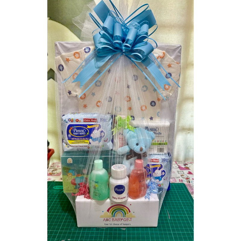 Newborn baby girl & boy hamper with pureen toiletries ( regular)travel ...
