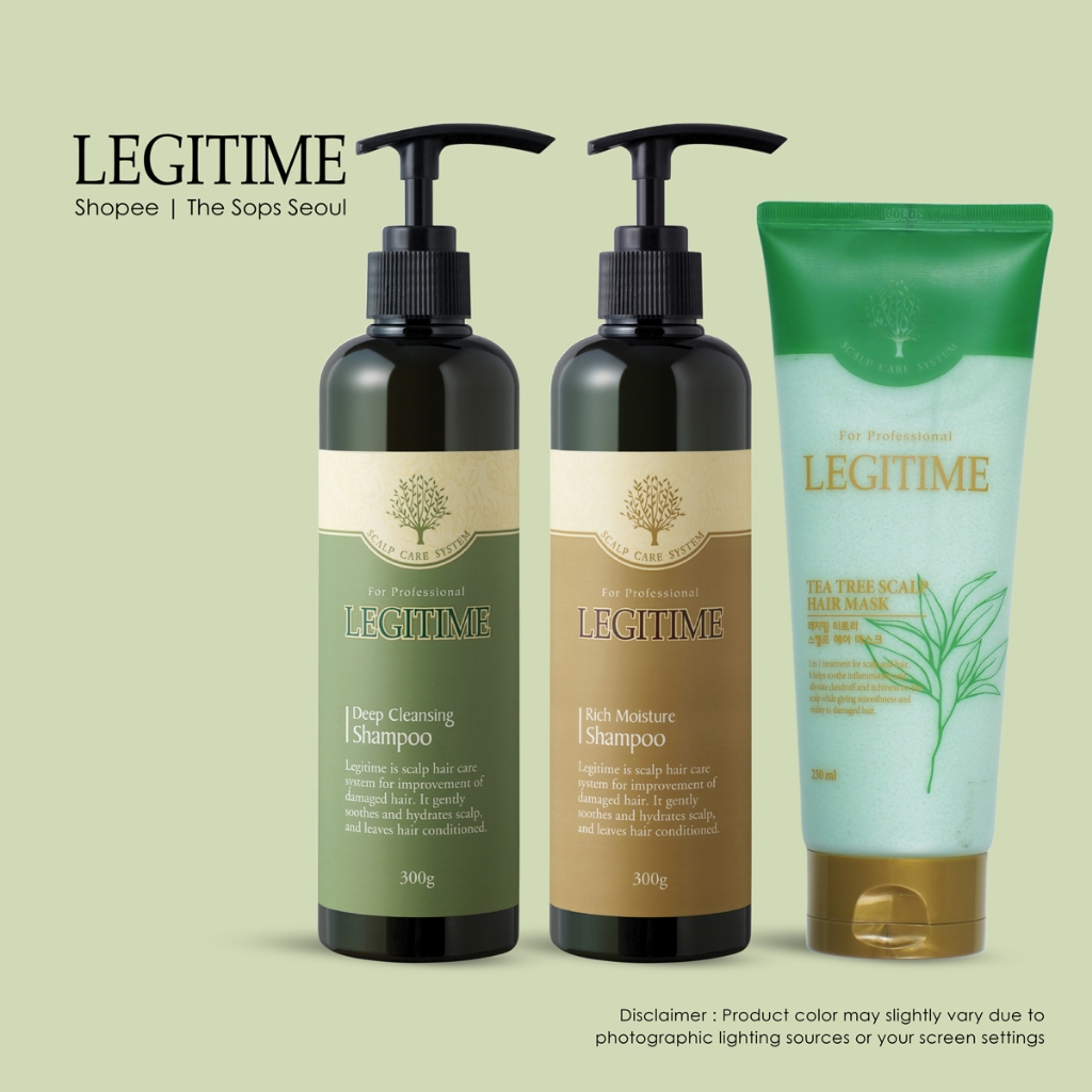 LEGITIME Oil & Water Balance Scalp Treatment | Shopee Malaysia