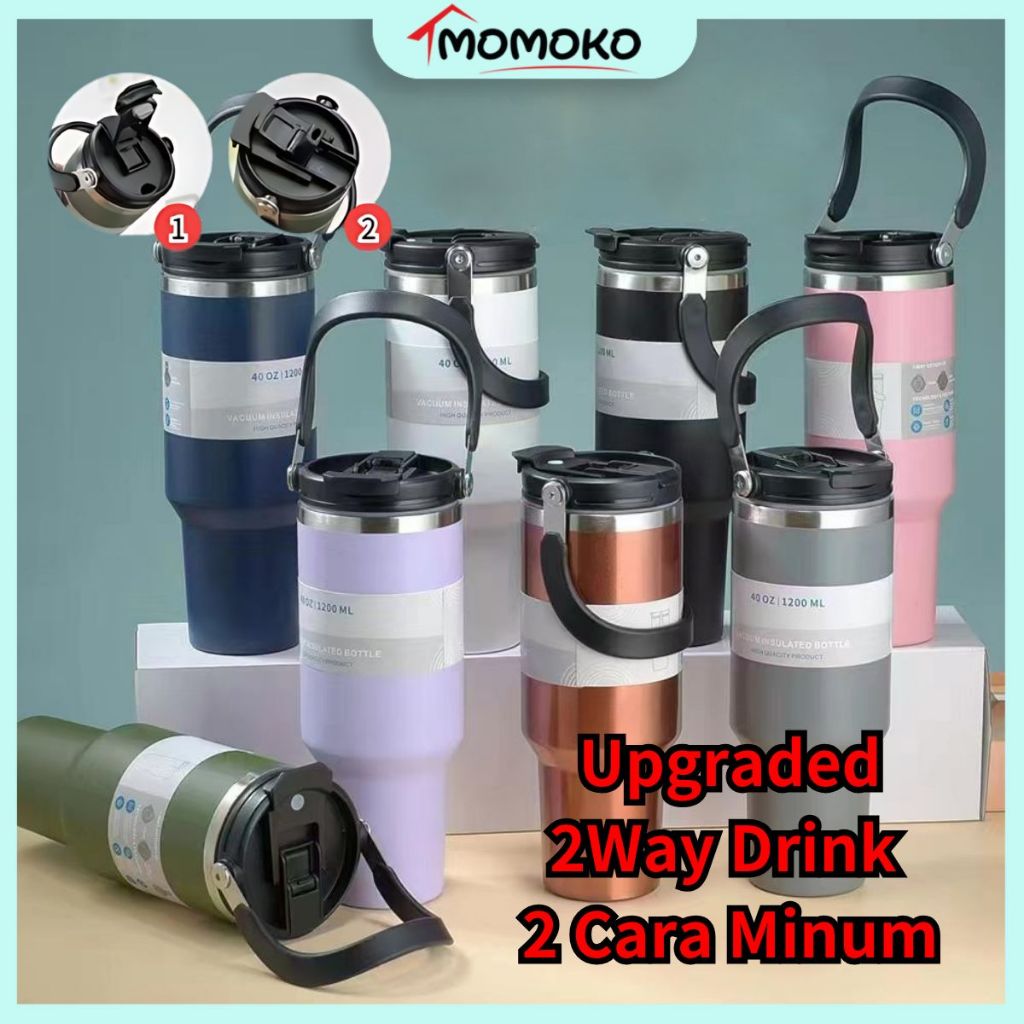 Tumbler With Handle 600/890/1200ml 304 Stainless Steel Insulated ...
