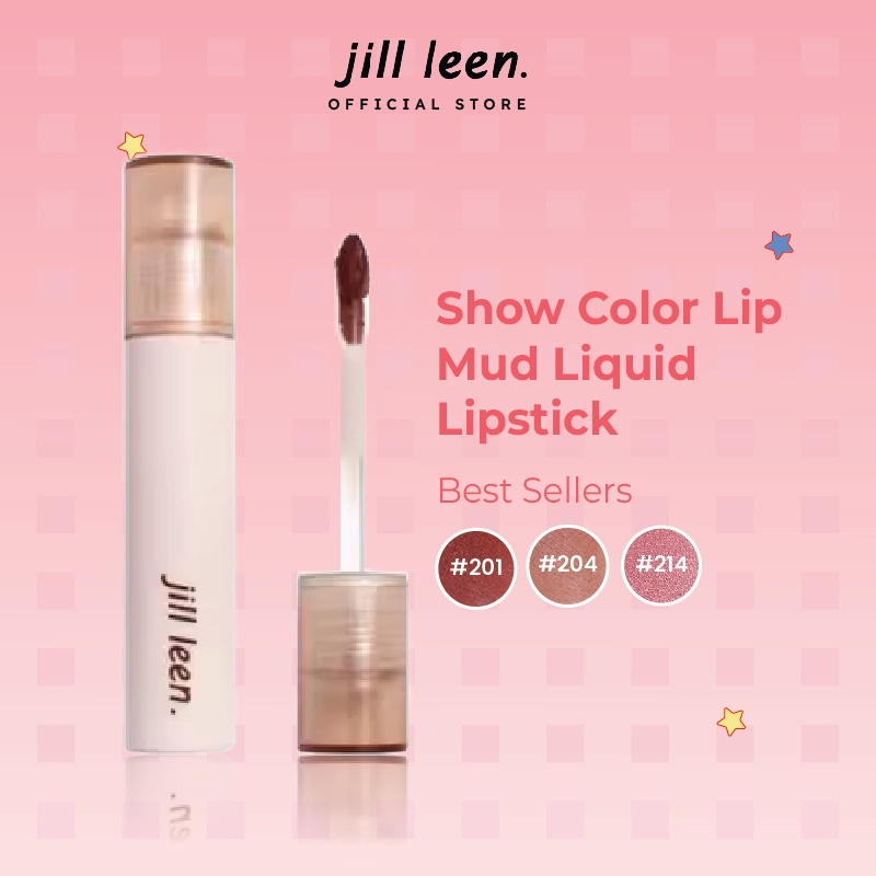 Jill Leen Show Color Lip Mud Liquid Lipstick Jillleen 哑光雾色唇泥 雾粉唇釉口红 ...