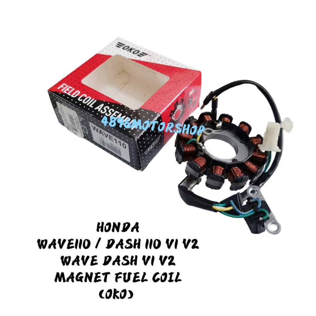OKO HONDA WAVE110 WAVE 110 / DASH110 V1 V2 / WAVE DASH STARTOR MAGNET ...