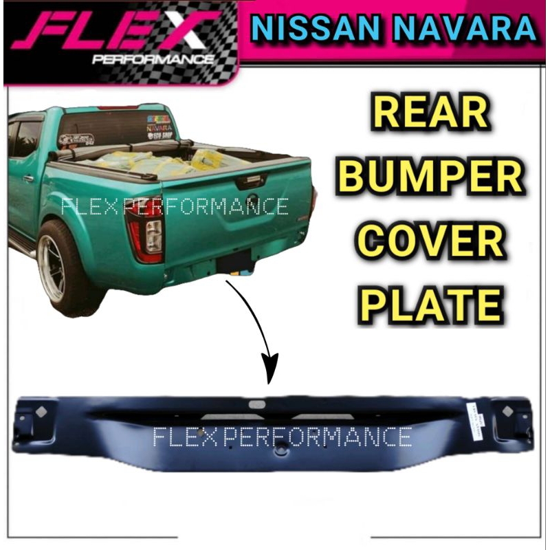 NISSAN NAVARA NP300 D40 REAR BUMPER COVER PLATE PNP NP300 D40 | Shopee ...