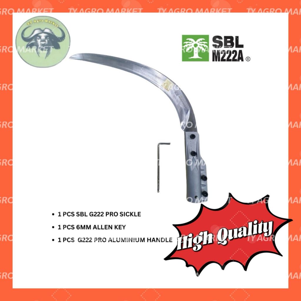 SBL G222 PRO (Complete Set)/Sabit Sawit SBL/Egrek Sawit/Harvesting ...
