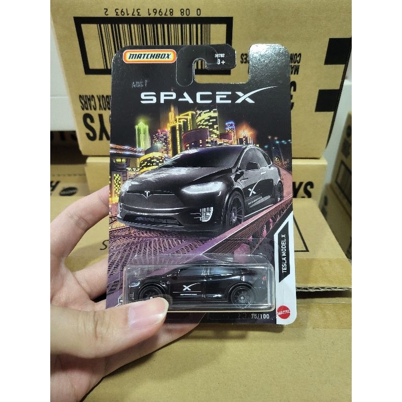 Matchbox Tesla Model X Space X | Shopee Malaysia