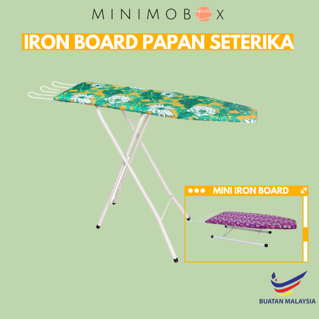 Iron Board/Portable Mini Table Top Iron Board/ Papan Iron/Foldable ...