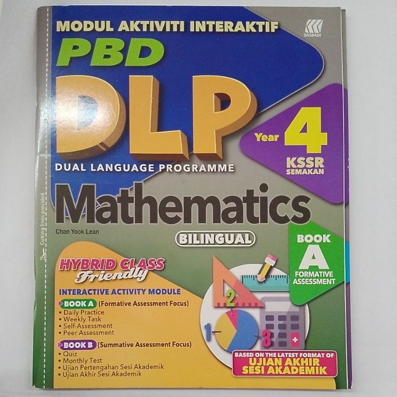 modul aktiviti interaktif pbd DLP dual language programme MATHEMATICS year 4 kssr | Shopee Malaysia