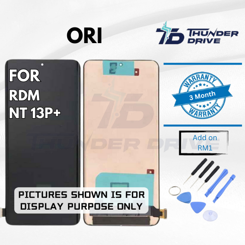 Thunder Drive Serasi Dengan Rdmi Note 13 Pro Plus LCD Skrin Sentuh | Shopee Malaysia