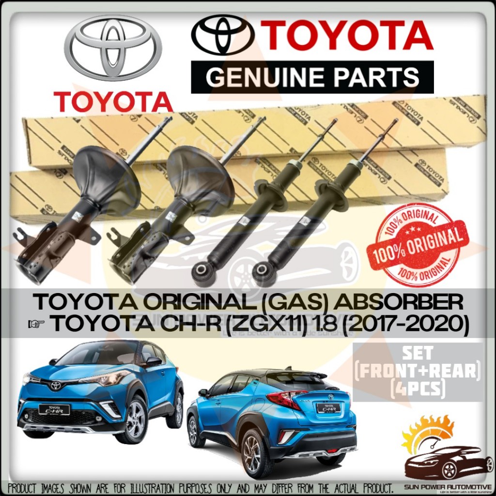 100% ORIGINAL GENUINE TOYOTA CH-R CHR ZGX11 1.8 (2017-2020) Gas ...
