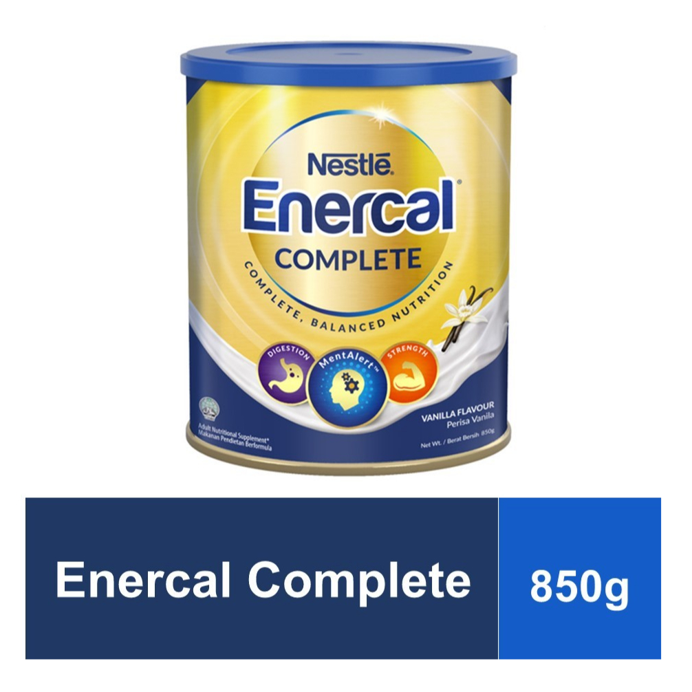 Enercal Complete Milk Formula Powder (850g) - Adult Complete Nutrition ...