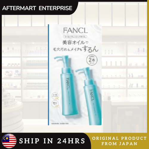 Japan FANCL 120ml x2 Mild Cleansing Oil Makeup | Shopee Malaysia