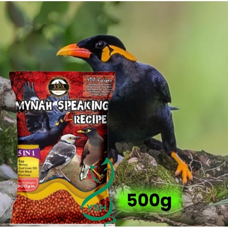 Mynah Speaking Bird Food 500g | Shopee Malaysia