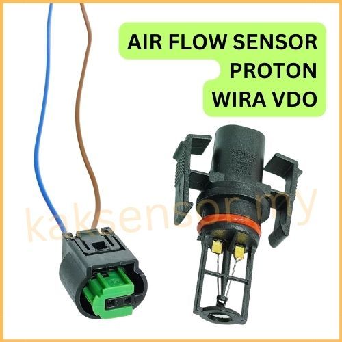 2Pin PROTON WIRA VDO MASS AIR FLOW SENSOR PW550609 | Shopee Malaysia