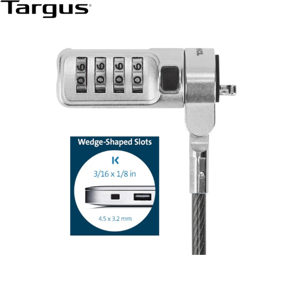 Targus Defcon NCL Combo Cable Lock ASP66AP Noble® WEDGELOCK® | Shopee ...
