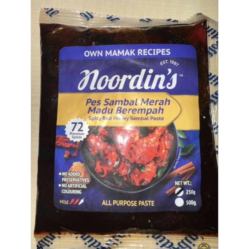 🔥🔥🔥Sambal Madu Merah Berempah (Vegetarian)🔥🔥🔥from Chef Noordin, Kari ...