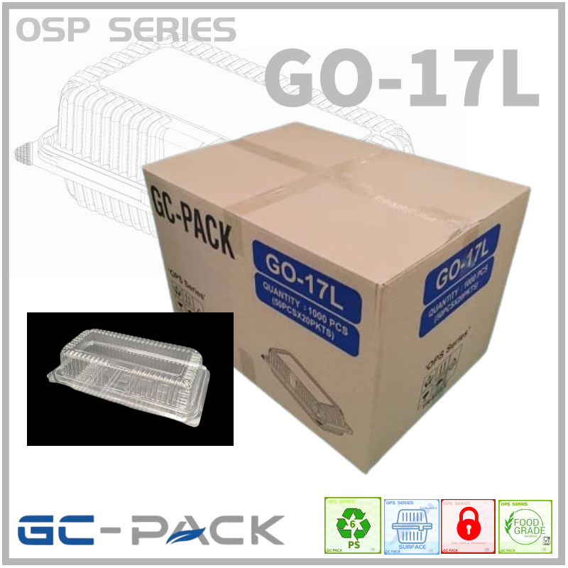 GO-17L OPS Plastic Tray with Lock (BULK 1,000pcs±)/ GC PACKAGING ...