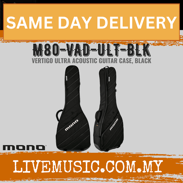 MONO Vertigo Ultra Acoustic Dreadnought Guitar Case - Black (M80-VAD-ULT-BLK) | Shopee Malaysia