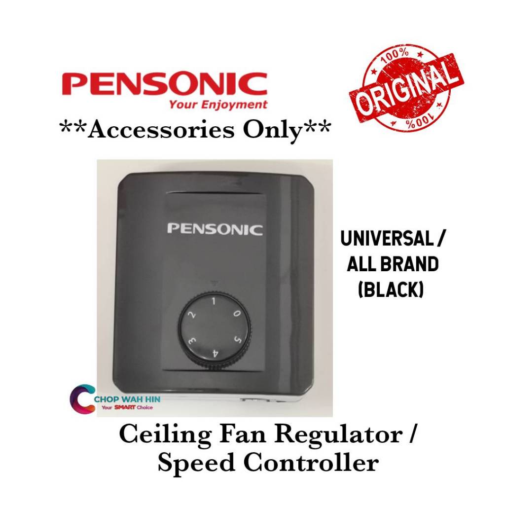 Pensonic Ceiling Fan Regulator / Control Speed / Kotak Kawal Kelajuan ...