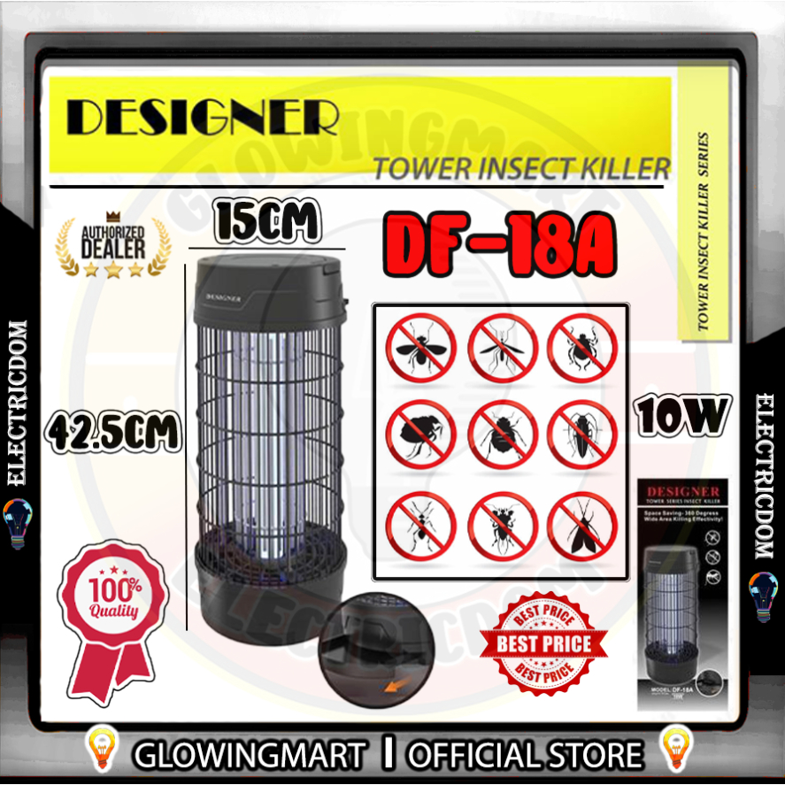 Designer/Anthem Insect Killer Tower DF-28(Big)/DF-18A(Medium) 2 in 1 ...