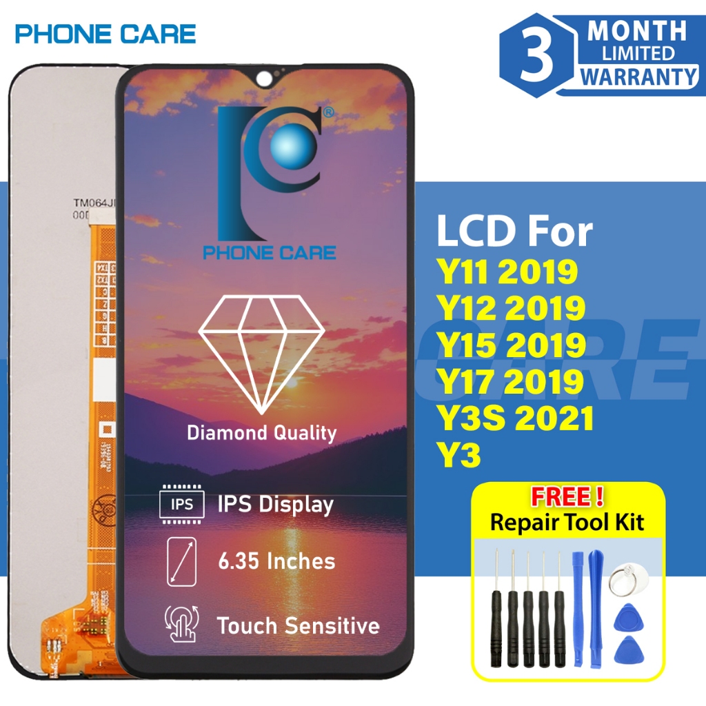 Lcd For Vivo Y11 2019 / Y12 2019 / Y15 2019 / Y17 2019 / Y3 / Y3S 2021 (With Touch Screen ...