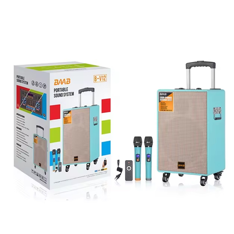 BAAB Portable Sound System 60W 5400mAh 8 Inches | Shopee Malaysia
