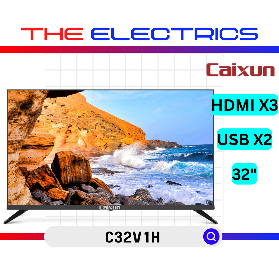 (KL, MELAKA, NS, SELANGOR, JOHOR DELIVERY) CAIXUN PROXIS 32" BASIC LED TV C32V1H | Shopee Malaysia