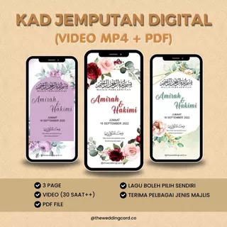 kad kahwin digital - Prices and Promotions - Mar 2025 | Shopee Malaysia