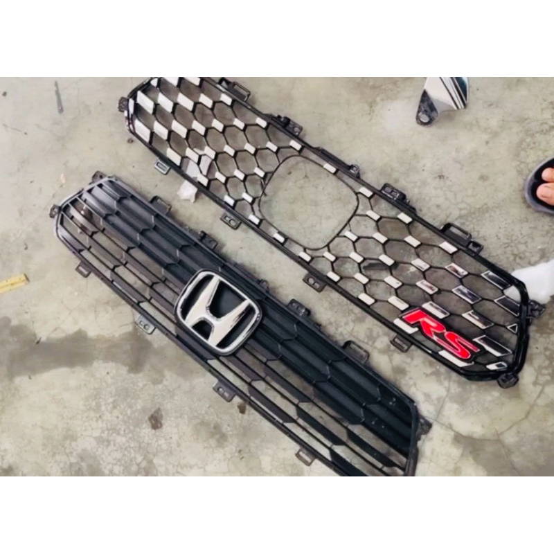 Honda WRV WR-V RS diamond front grill grille sarung kidney cover ...