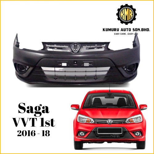 Proton Saga VVT 2016-2018 1st Model Front Bumper | Shopee Malaysia