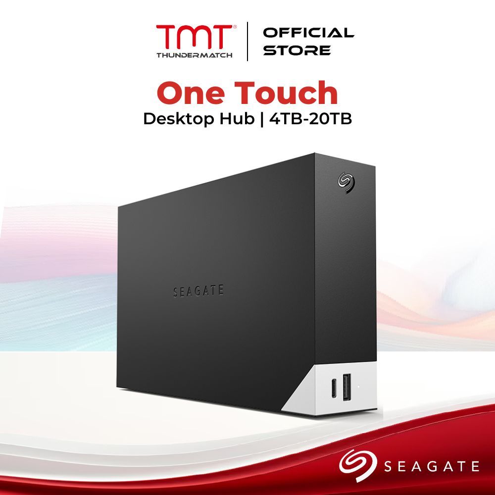 Seagate One Touch Desktop Hub External Hard Drive (4TB/6TB/8TB/10TB ...