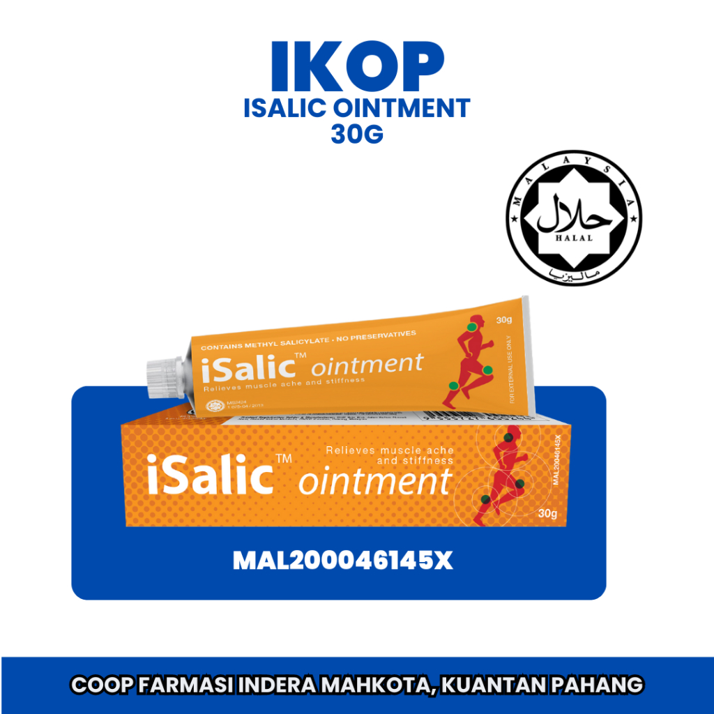 CLEARANCE ITEMS!!! ISALIC OINTMENT 30G [EXP:11/2023] | Shopee Malaysia