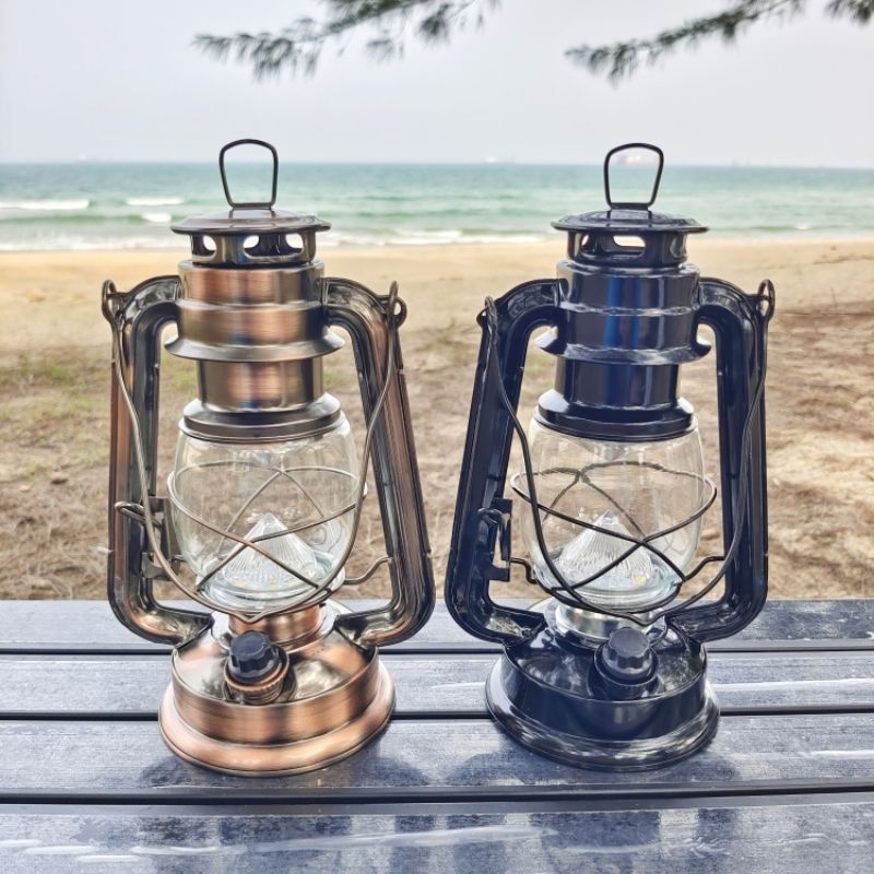Lampu Pelita Minyak Tanah Led Lantern Camping Light Rechargeable ...