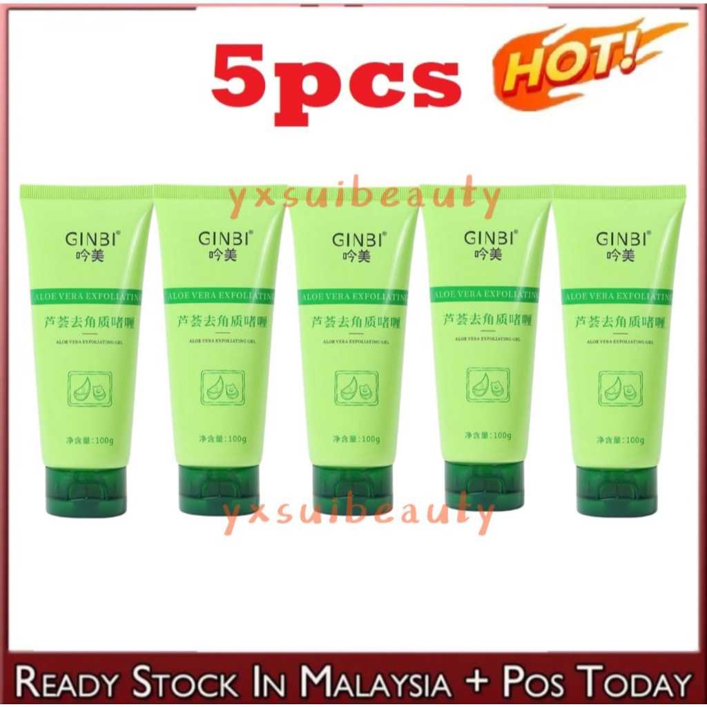 (5pcs) Face Scrub Gel Skin Care Fruit Acid Exfoliation Deep Cleansing ...