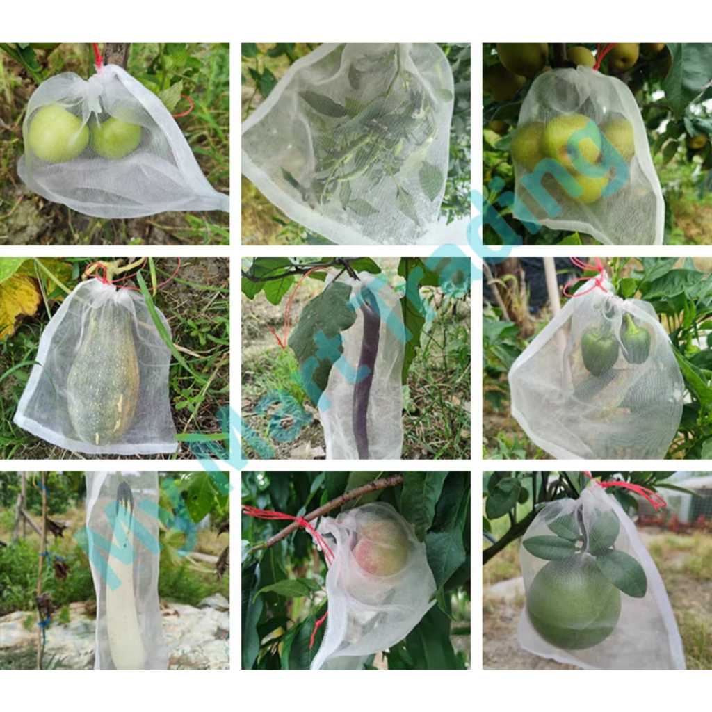Fruit Protect Net Bag Garden Plant Mesh Anti Insect Vegetable Storage ...