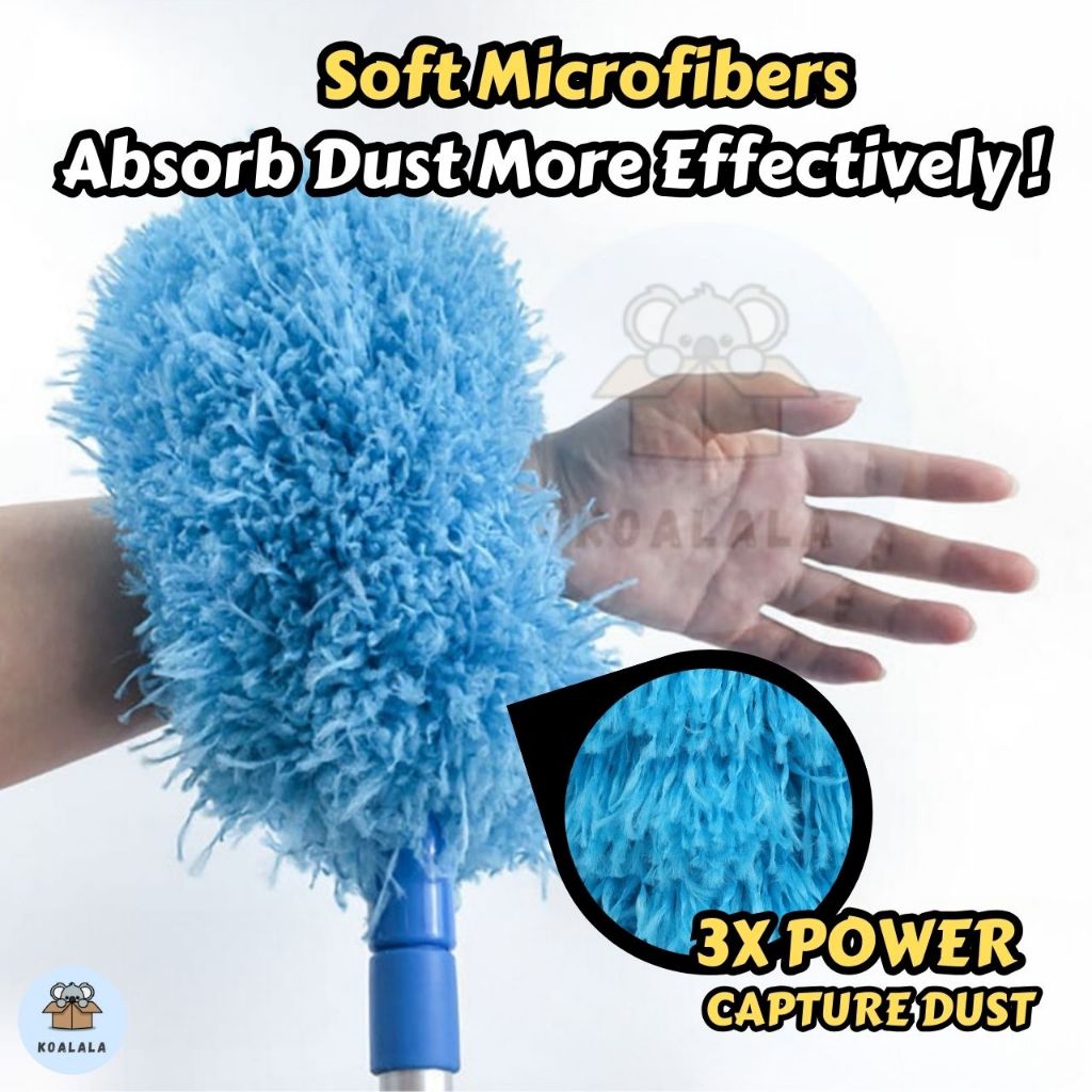 Ceiling Fan Duster Penyapu Sawang Sapu Siling Brush Adjustable ...