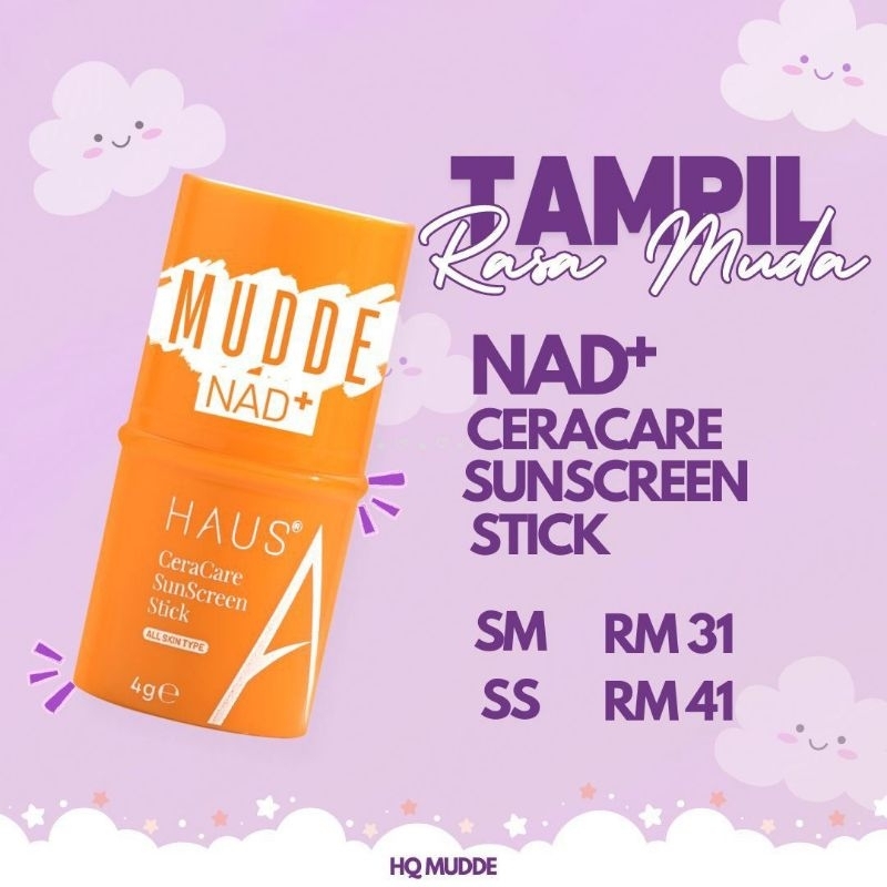 HAUS MUDDE CERACARE SUNSCREEN STICK 4g | Shopee Malaysia