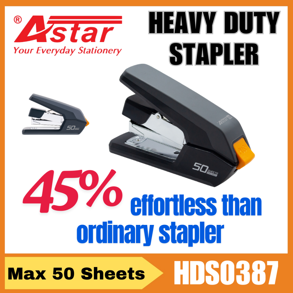 HEAVY DUTY STAPLER / Stapler / Big Stapler/ Effortless /Max 50 sheets ...
