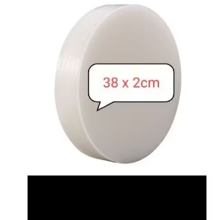 HDPE PE Cutting Board Chopping Board D 35 x H 2 cm Plastic Thick Round ...