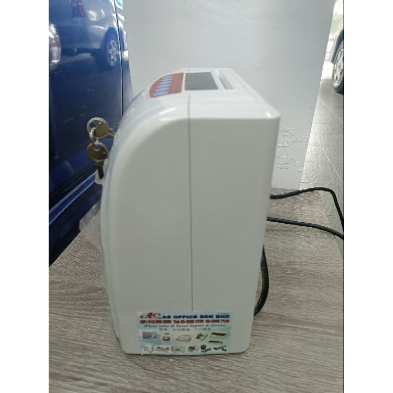 Geomaster time attendance punch card machine | Shopee Malaysia