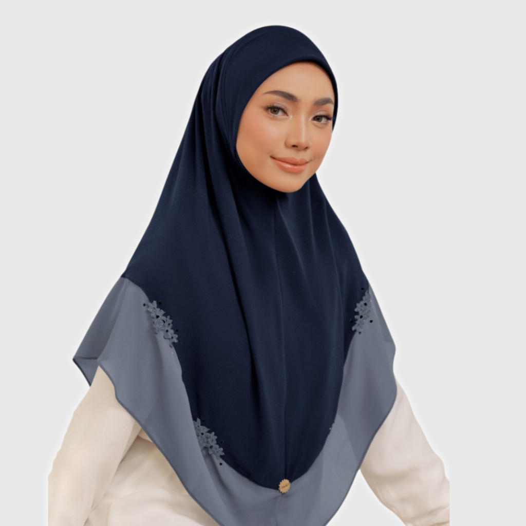 Radiusite Jiwa - INSTANT SLIP ON HIJAB LACE CANTIK TUDUNG SARUNG SLIM ...