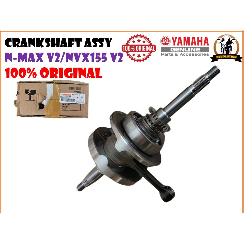 CRANKSHAFT NVX NMAX NVX155 V2 NMAX150 V1 NMAX155 V2 CONNECTING ROD 100% ORIGINAL YAMAHA | Shopee ...